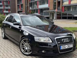 Black Audi A6 2008 in Riga, with an engine capacity of 3.00 L and mileage of 350 thousand km for 4490 €, photo  on AUTOMOTO.COM.LV