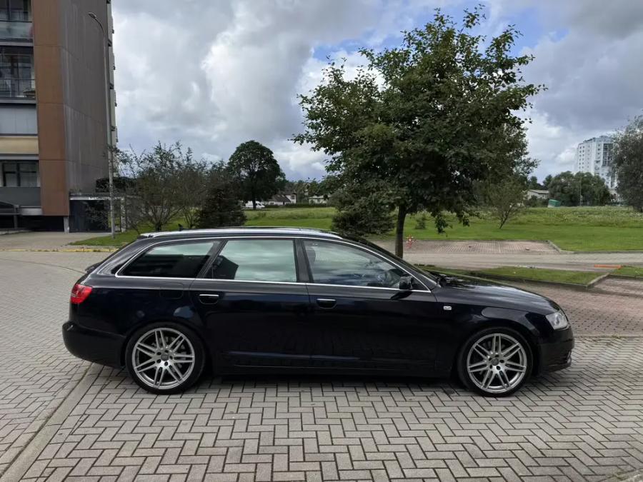 Black Audi A6 2008 in Riga, with an engine capacity of 3.00 L and mileage of 350 thousand km for 4490 €, photo 3 on AUTOMOTO.COM.LV