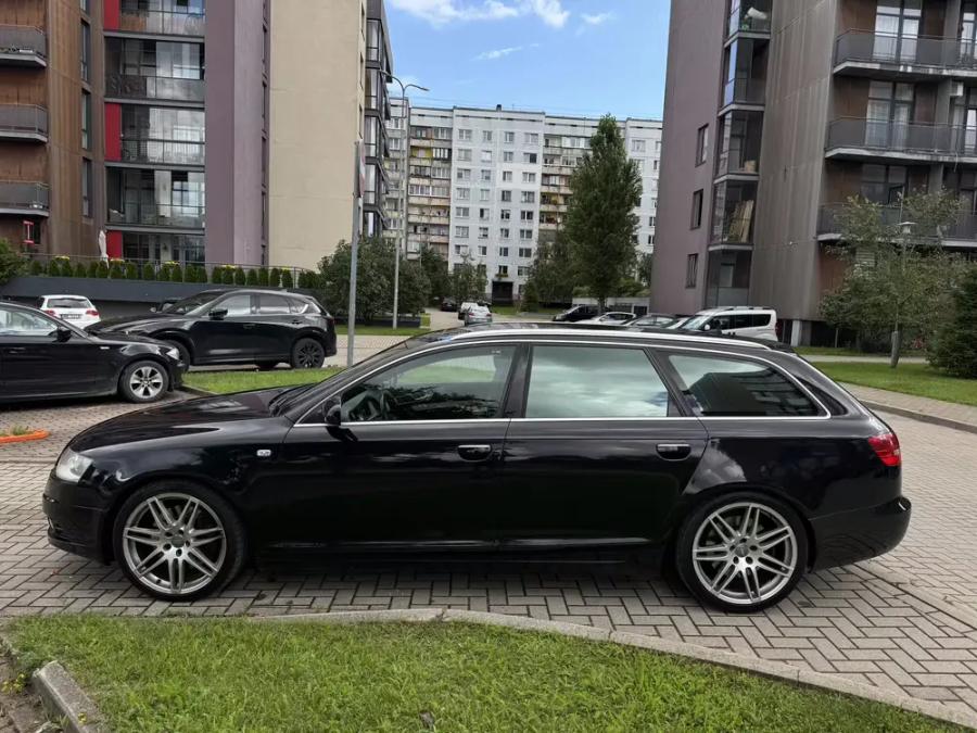 Black Audi A6 2008 in Riga, with an engine capacity of 3.00 L and mileage of 350 thousand km for 4490 €, photo 4 on AUTOMOTO.COM.LV