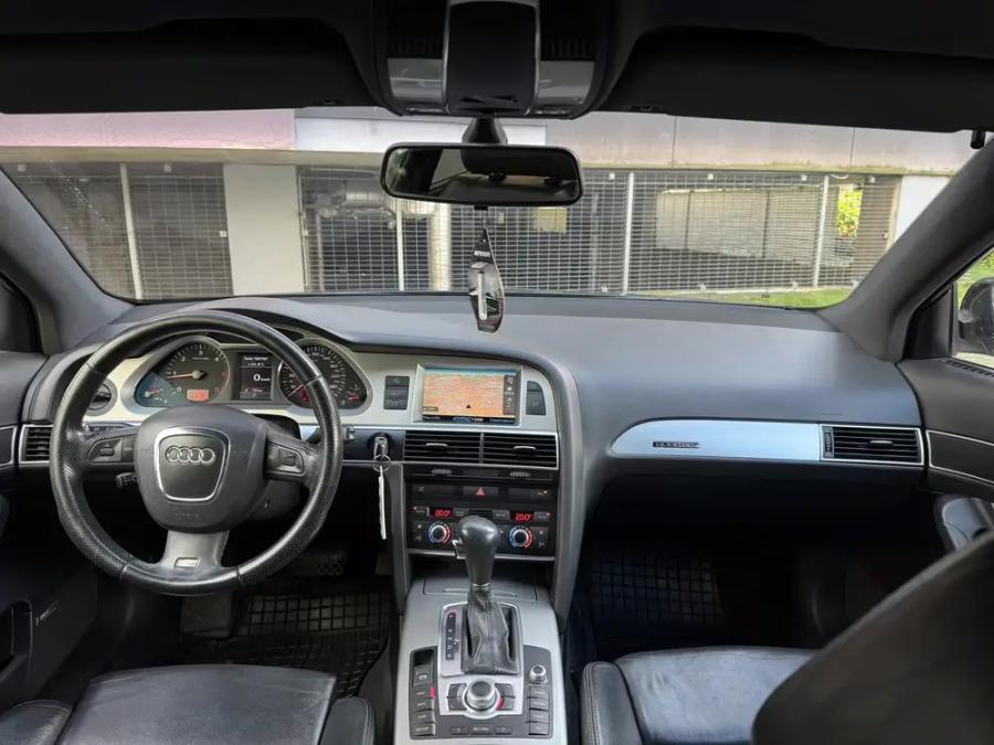 Black Audi A6 2008 in Riga, with an engine capacity of 3.00 L and mileage of 350 thousand km for 4490 €, photo 12 on AUTOMOTO.COM.LV