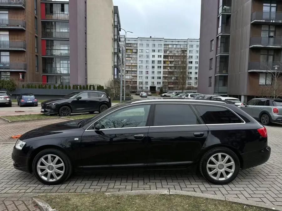 Black Audi A6 2008 in Riga, with an engine capacity of 3.00 L and mileage of 374 thousand km for 4990 €, photo 4 on AUTOMOTO.COM.LV