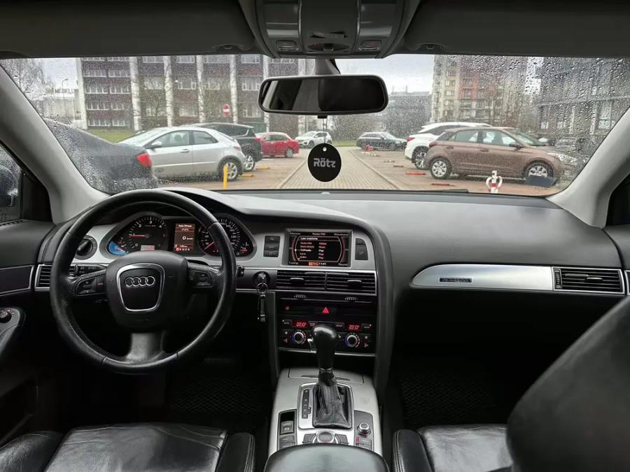 Black Audi A6 2008 in Riga, with an engine capacity of 3.00 L and mileage of 374 thousand km for 4990 €, photo 11 on AUTOMOTO.COM.LV