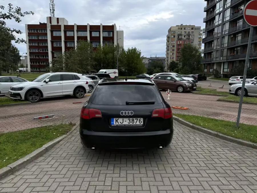 Black Audi A6 2008 in Riga, with an engine capacity of 3.00 L and mileage of 356 thousand km for 4990 €, photo 8 on AUTOMOTO.COM.LV