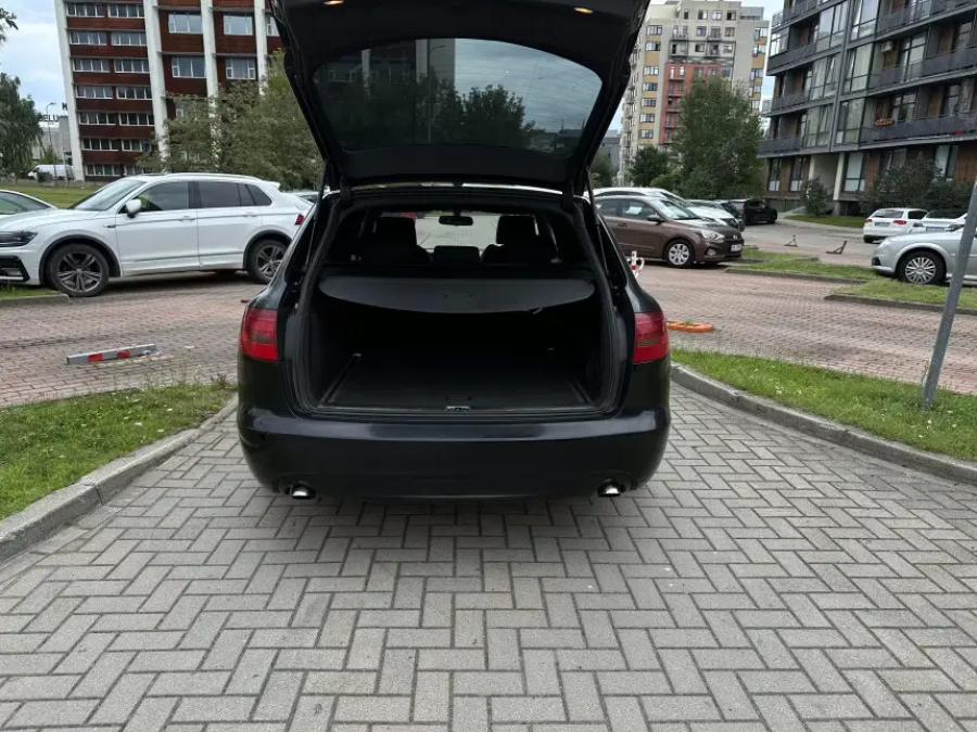 Black Audi A6 2008 in Riga, with an engine capacity of 3.00 L and mileage of 356 thousand km for 4990 €, photo 10 on AUTOMOTO.COM.LV