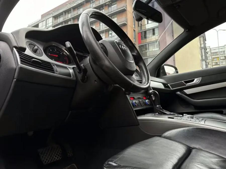 Black Audi A6 2008 in Riga, with an engine capacity of 3.00 L and mileage of 356 thousand km for 4990 €, photo 21 on AUTOMOTO.COM.LV
