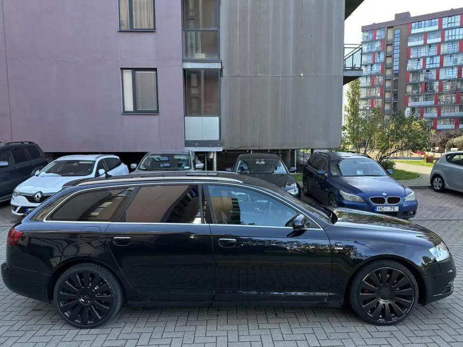 Black Audi A6 2008 in Riga, with an engine capacity of 3.00 L and mileage of 312 thousand km for 4490 €, photo 4 on AUTOMOTO.COM.LV