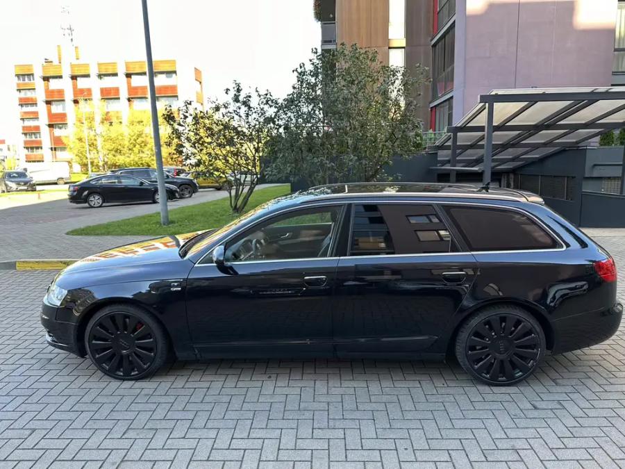 Black Audi A6 2008 in Riga, with an engine capacity of 3.00 L and mileage of 312 thousand km for 4490 €, photo 6 on AUTOMOTO.COM.LV