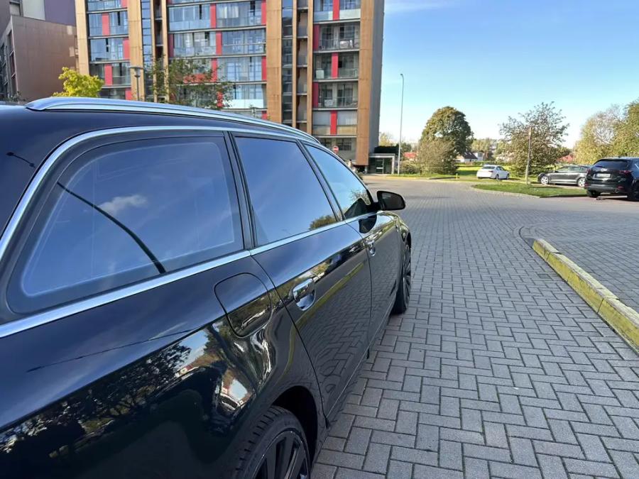 Black Audi A6 2008 in Riga, with an engine capacity of 3.00 L and mileage of 312 thousand km for 4490 €, photo 8 on AUTOMOTO.COM.LV