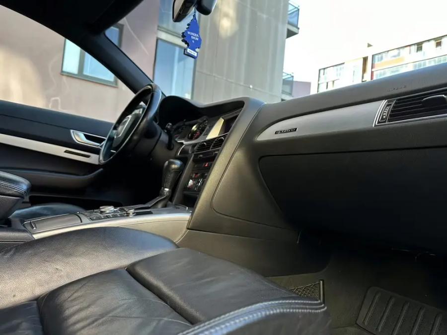 Black Audi A6 2008 in Riga, with an engine capacity of 3.00 L and mileage of 312 thousand km for 4490 €, photo 15 on AUTOMOTO.COM.LV