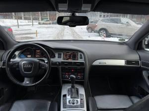 Black Audi A6 2008 in Riga, with an engine capacity of 3.00 L and mileage of 377 thousand km for 4990 €, photo 10 on AUTOMOTO.COM.LV