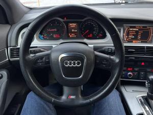 Black Audi A6 2008 in Riga, with an engine capacity of 3.00 L and mileage of 377 thousand km for 4990 €, photo 14 on AUTOMOTO.COM.LV