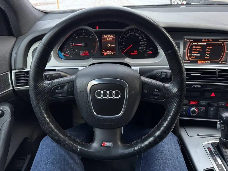 Black Audi A6 2008 in Riga, with an engine capacity of 3.00 L and mileage of 377 thousand km for 4990 €, photo 14 on AUTOMOTO.COM.LV