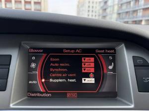 Black Audi A6 2008 in Riga, with an engine capacity of 3.00 L and mileage of 377 thousand km for 4990 €, photo 24 on AUTOMOTO.COM.LV