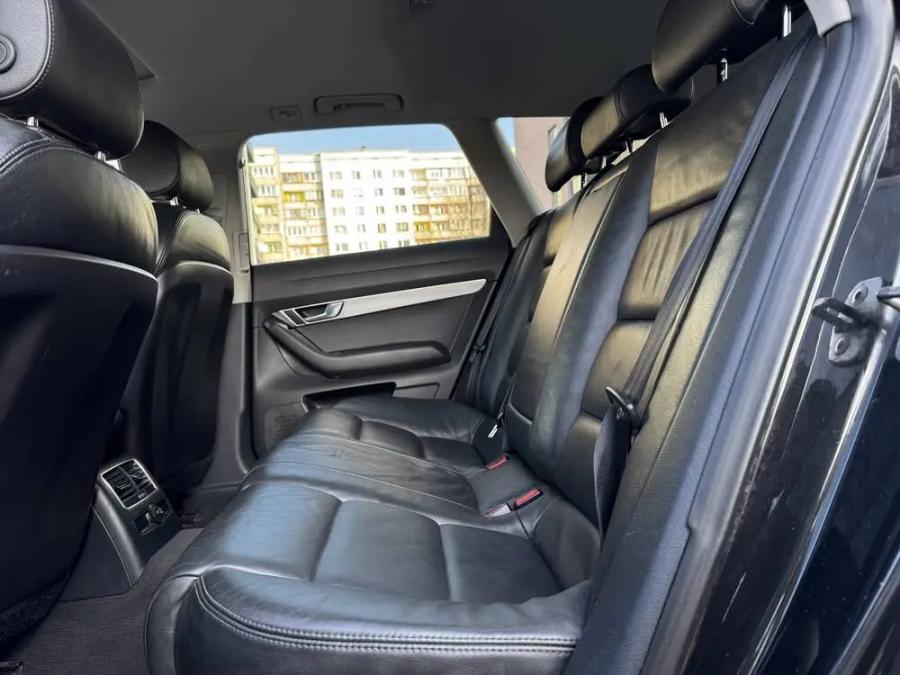 Black Audi A6 2008 in Riga, with an engine capacity of 3.00 L and mileage of 354 thousand km for 3990 €, photo 8 on AUTOMOTO.COM.LV