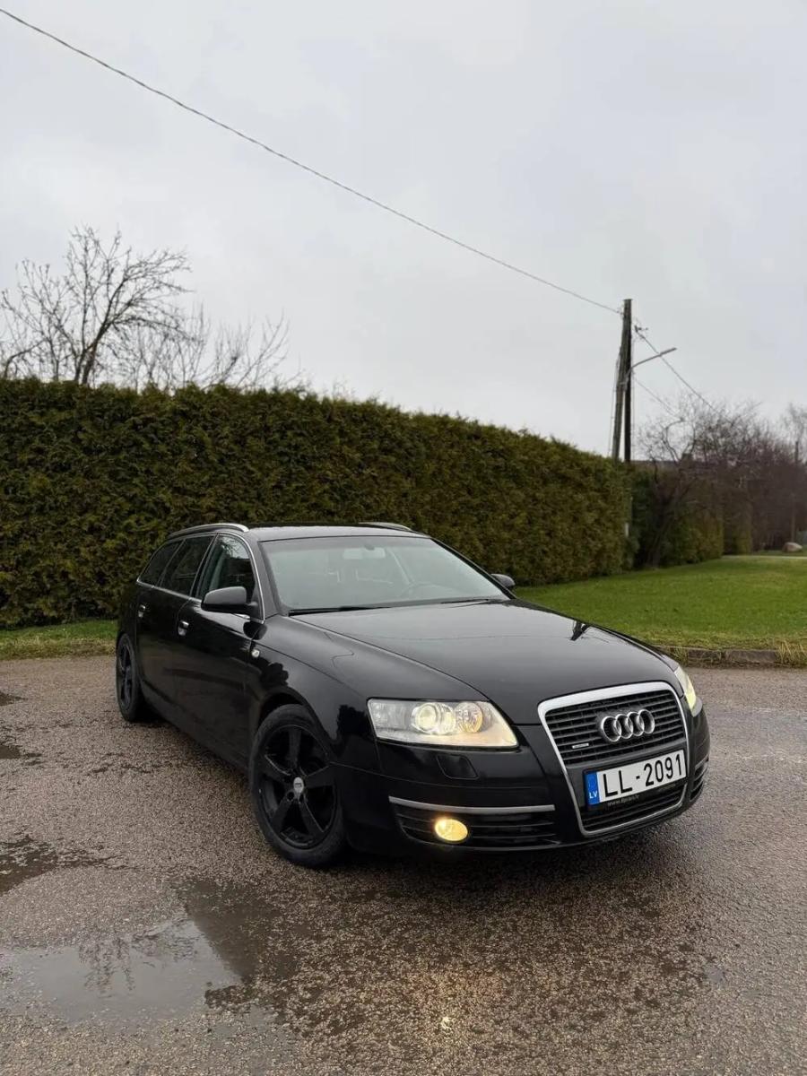 Melns Audi A6 2008 Rīga, ar dzinēja tilpumu 3.00 L un nobraukumu 340 tūkst. km par 3300 €, foto 1 vietnē AUTOMOTO.COM.LV