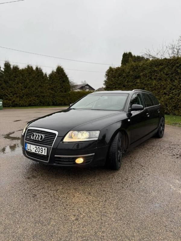 Black Audi A6 2008 in Riga, with an engine capacity of 3.00 L and mileage of 340 thousand km for 3300 €, photo 2 on AUTOMOTO.COM.LV
