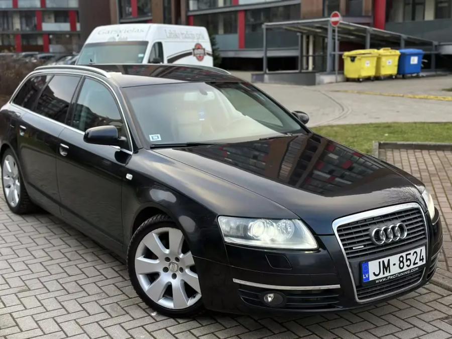 Melns Audi A6 2008 Rīga, ar dzinēja tilpumu 3.00 L un nobraukumu 390 tūkst. km par 3490 €, foto 1 vietnē AUTOMOTO.COM.LV