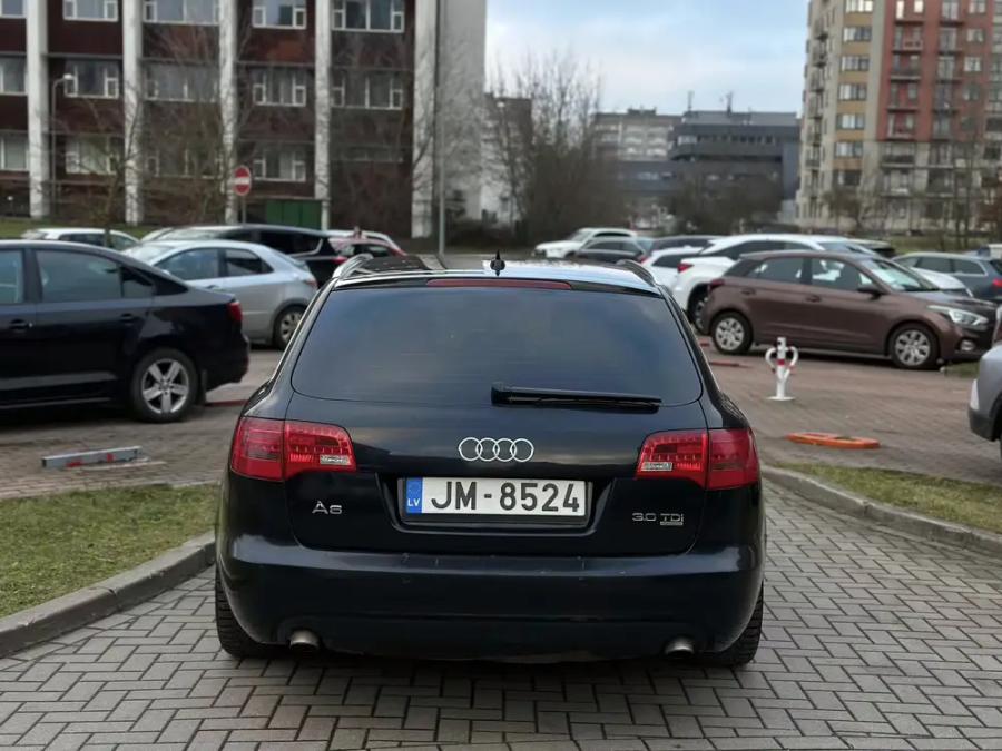 Melns Audi A6 2008 Rīga, ar dzinēja tilpumu 3.00 L un nobraukumu 390 tūkst. km par 3490 €, foto 5 vietnē AUTOMOTO.COM.LV