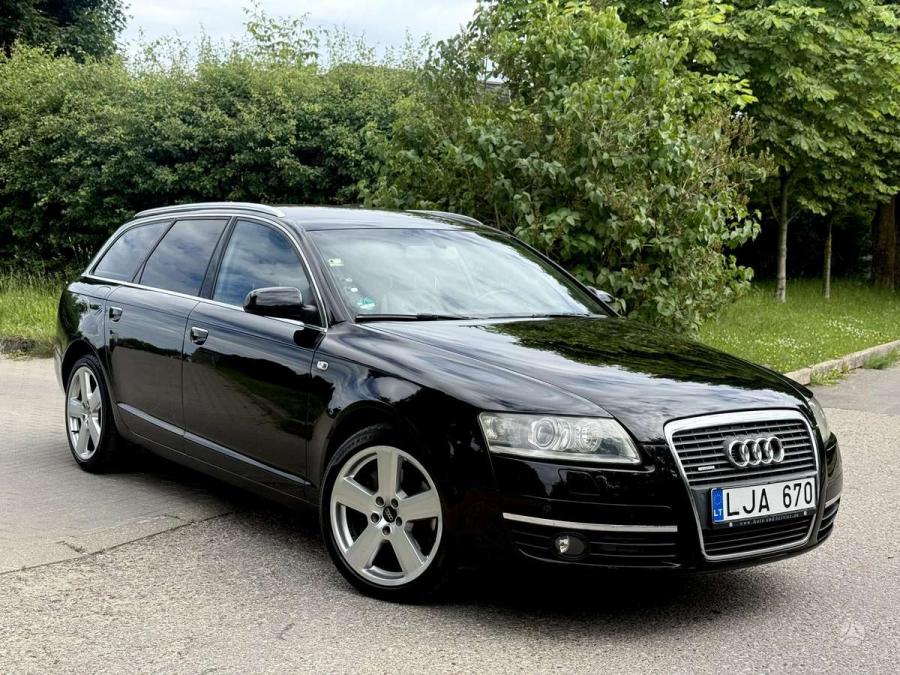 Melns Audi A6 2008 Viļņa, ar dzinēja tilpumu 3.00 L un nobraukumu 268 tūkst. km par 3500 €, foto 1 vietnē AUTOMOTO.COM.LV