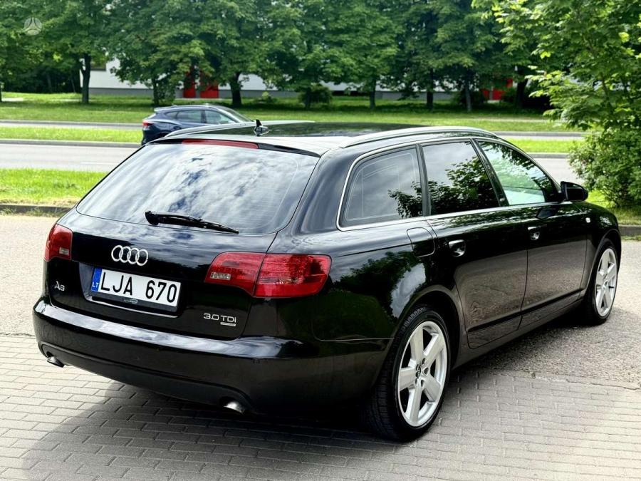 Melns Audi A6 2008 Viļņa, ar dzinēja tilpumu 3.00 L un nobraukumu 268 tūkst. km par 3500 €, foto 7 vietnē AUTOMOTO.COM.LV