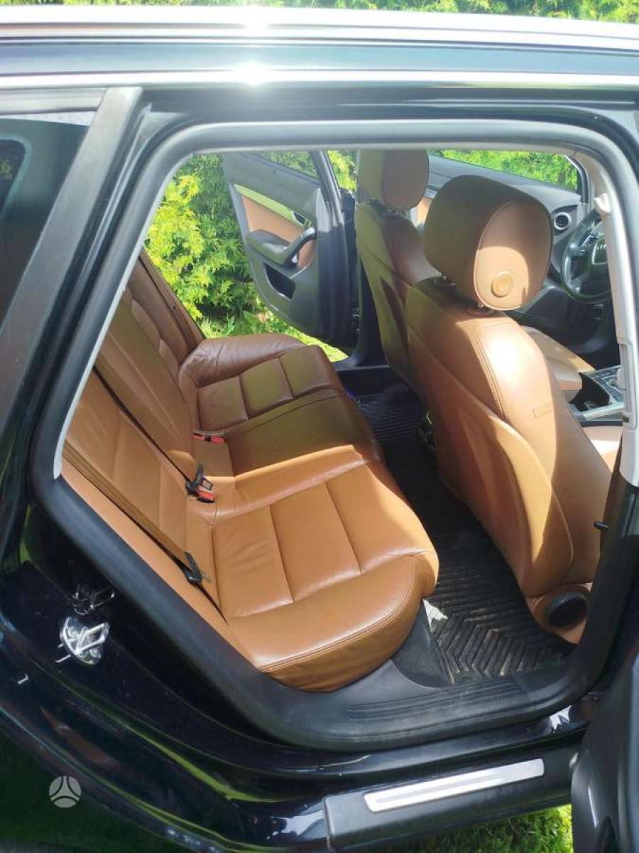 Black Audi A6 2008 in Kaunas, with an engine capacity of 1.97 L and mileage of 301 thousand km for 3100 €, photo 5 on AUTOMOTO.COM.LV