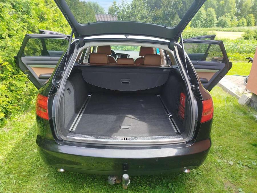 Black Audi A6 2008 in Kaunas, with an engine capacity of 1.97 L and mileage of 301 thousand km for 3100 €, photo 10 on AUTOMOTO.COM.LV