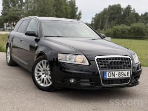 Melns Audi A6 2008 Ogre, ar dzinēja tilpumu 3.00 L un nobraukumu 225 tūkst. km par 5600 €, foto  vietnē AUTOMOTO.COM.LV