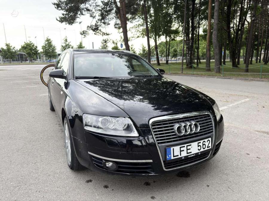 Melns Audi A6 2008 Kretinga, ar dzinēja tilpumu 2.00 L un nobraukumu 36 tūkst. km par 4500 €, foto 13 vietnē AUTOMOTO.COM.LV