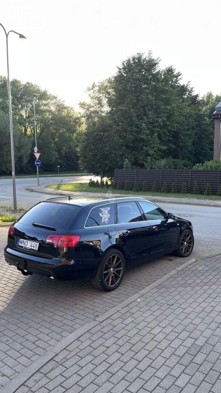 Melns Audi A6 2008 Klaipėda, ar dzinēja tilpumu 2.00 L un nobraukumu 301 tūkst. km par 3450 €, foto 6 vietnē AUTOMOTO.COM.LV
