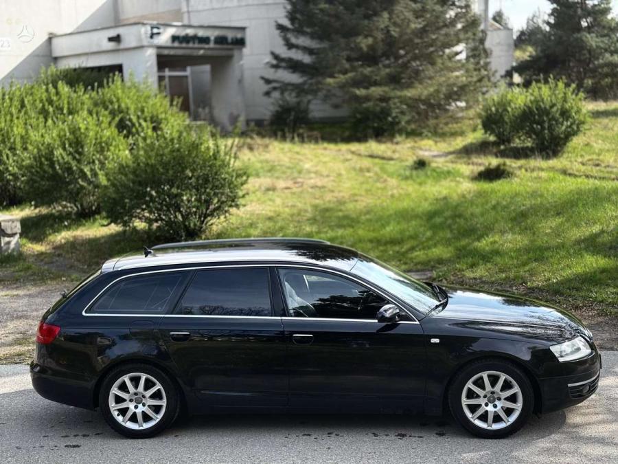 Melns Audi A6 2008 Viļņa, ar dzinēja tilpumu 2.00 L un nobraukumu 300 tūkst. km par 2000 €, foto 4 vietnē AUTOMOTO.COM.LV