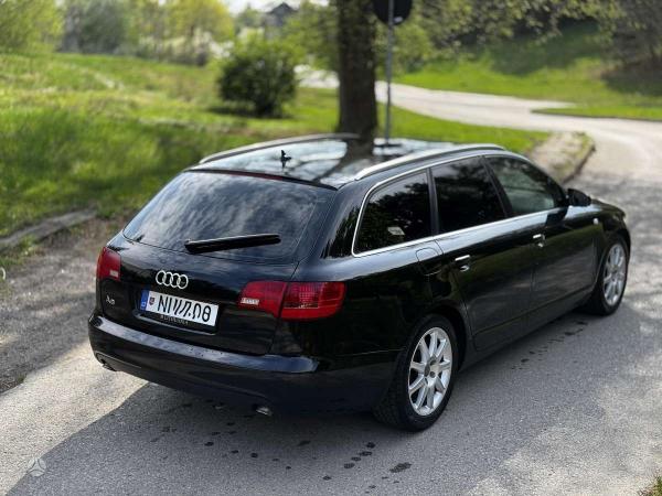 Black Audi A6 2008 in Vilnius, with an engine capacity of 2.00 L and mileage of 300 thousand km for 2000 €, photo 6 on AUTOMOTO.COM.LV
