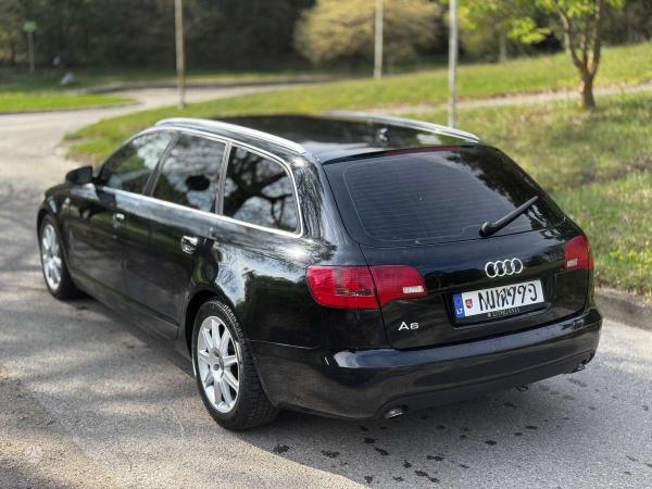Black Audi A6 2008 in Vilnius, with an engine capacity of 2.00 L and mileage of 300 thousand km for 2000 €, photo 8 on AUTOMOTO.COM.LV