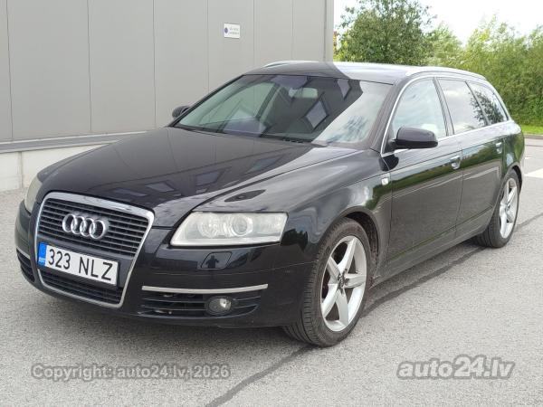 Black Audi A6 2008 in Tartu, with an engine capacity of 2.00 L and mileage of 381 thousand km for 3790 €, photo 1 on AUTOMOTO.COM.LV