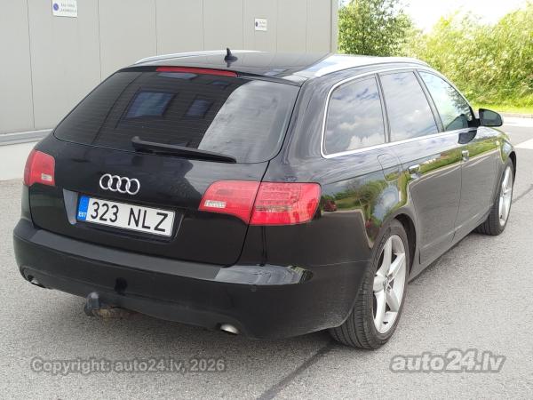 Black Audi A6 2008 in Tartu, with an engine capacity of 2.00 L and mileage of 381 thousand km for 3790 €, photo 4 on AUTOMOTO.COM.LV