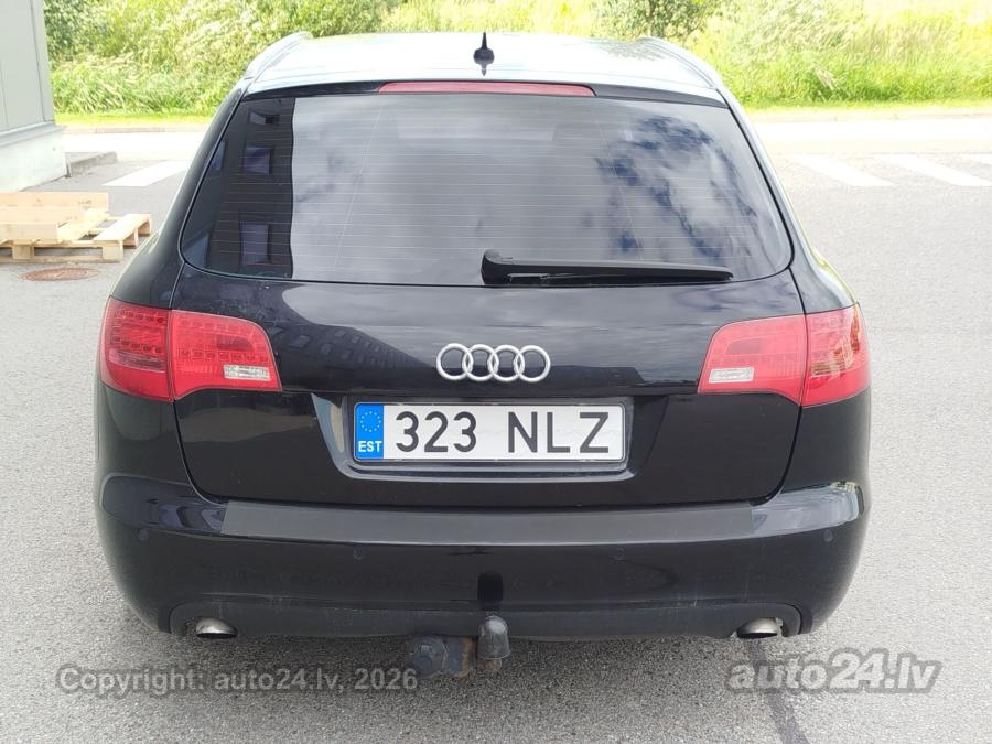 Black Audi A6 2008 in Tartu, with an engine capacity of 2.00 L and mileage of 381 thousand km for 3790 €, photo 6 on AUTOMOTO.COM.LV