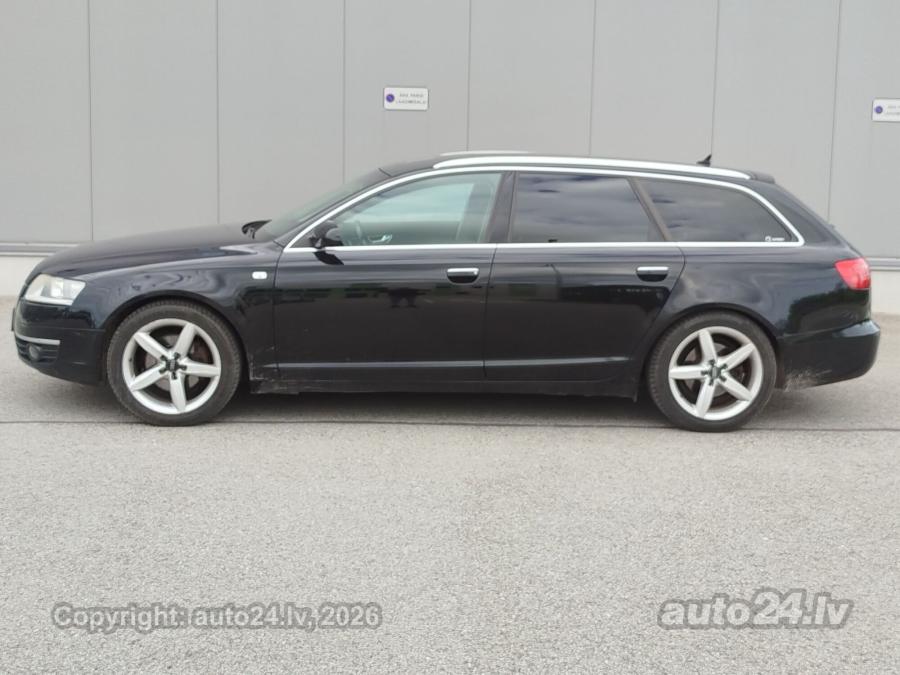 Black Audi A6 2008 in Tartu, with an engine capacity of 2.00 L and mileage of 381 thousand km for 3790 €, photo 8 on AUTOMOTO.COM.LV