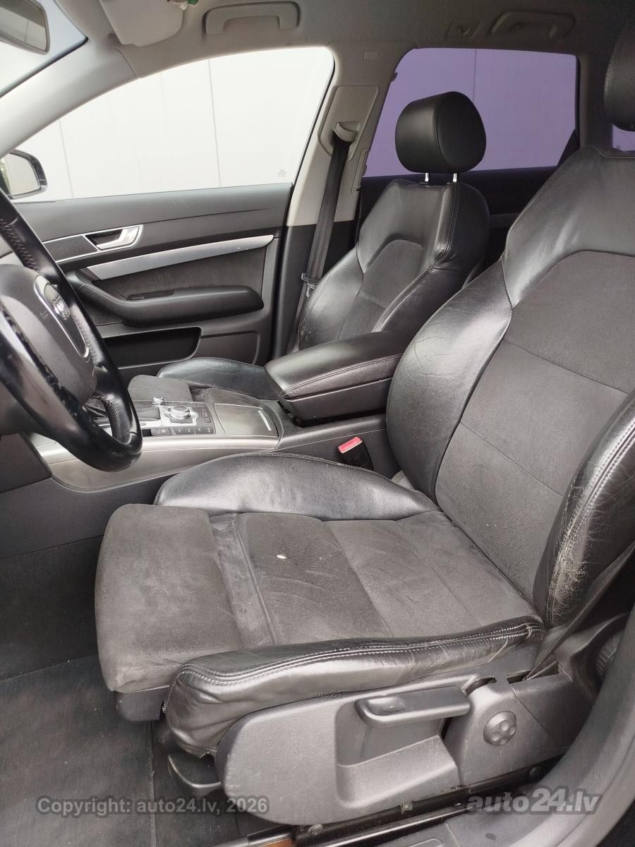 Black Audi A6 2008 in Tartu, with an engine capacity of 2.00 L and mileage of 381 thousand km for 3790 €, photo 10 on AUTOMOTO.COM.LV