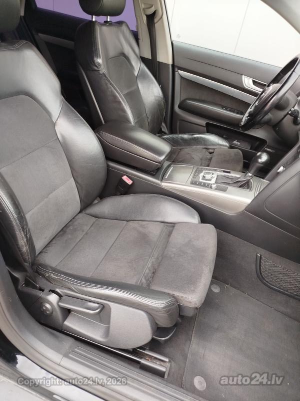 Black Audi A6 2008 in Tartu, with an engine capacity of 2.00 L and mileage of 381 thousand km for 3790 €, photo 10 on AUTOMOTO.COM.LV