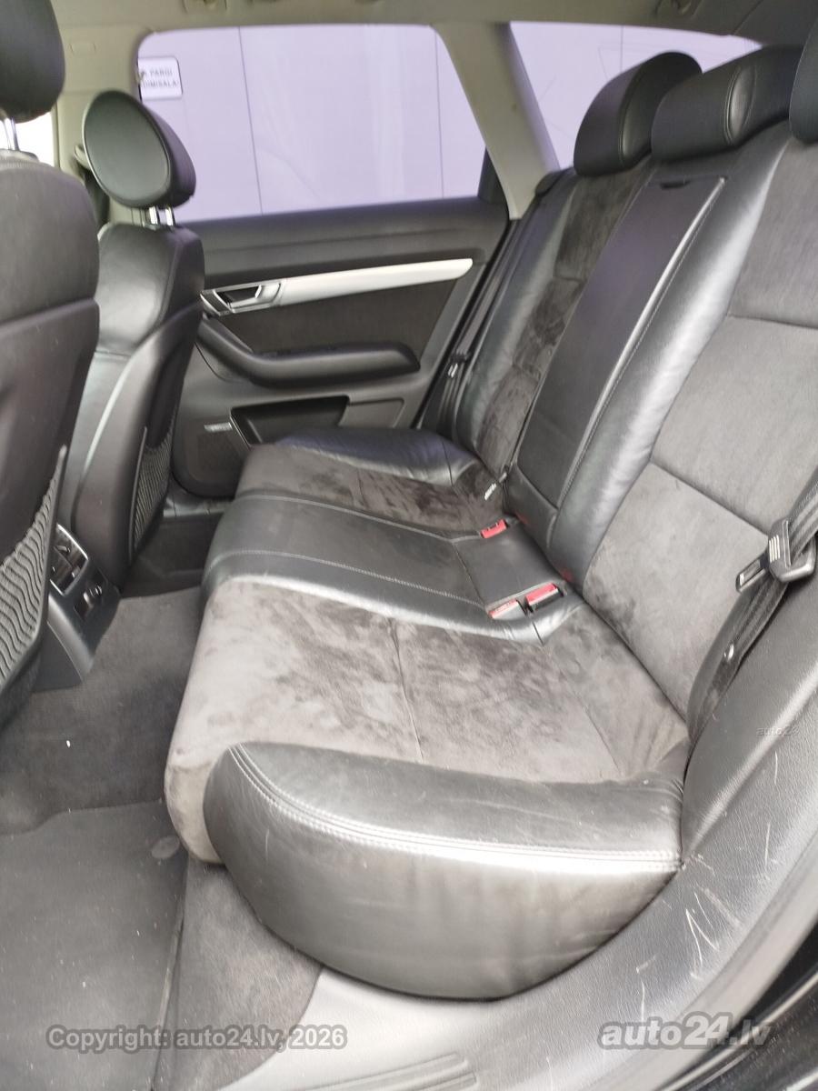 Black Audi A6 2008 in Tartu, with an engine capacity of 2.00 L and mileage of 381 thousand km for 3790 €, photo 13 on AUTOMOTO.COM.LV