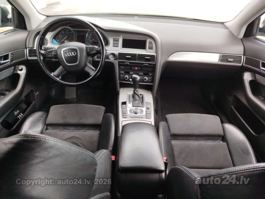 Black Audi A6 2008 in Tartu, with an engine capacity of 2.00 L and mileage of 381 thousand km for 3790 €, photo 14 on AUTOMOTO.COM.LV