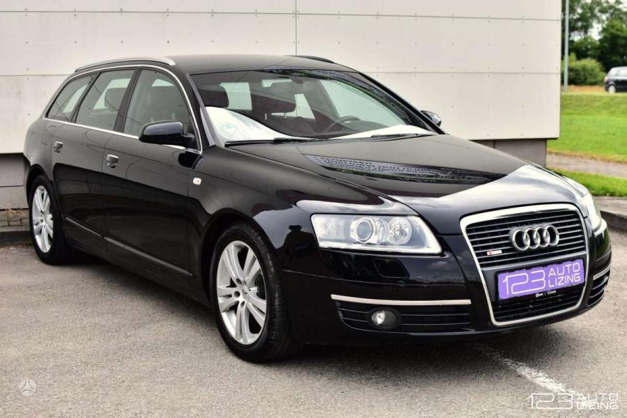 Melns Audi A6 2008 Kretinga, ar dzinēja tilpumu 2.00 L un nobraukumu 241 tūkst. km par 5250 €, foto 6 vietnē AUTOMOTO.COM.LV