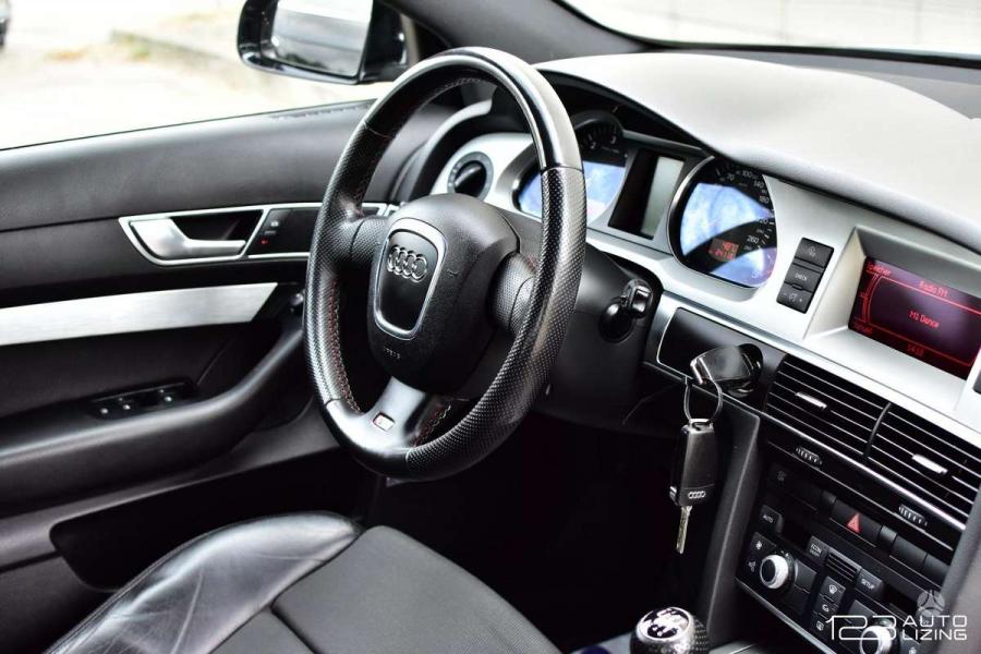 Melns Audi A6 2008 Kretinga, ar dzinēja tilpumu 2.00 L un nobraukumu 241 tūkst. km par 5250 €, foto 28 vietnē AUTOMOTO.COM.LV