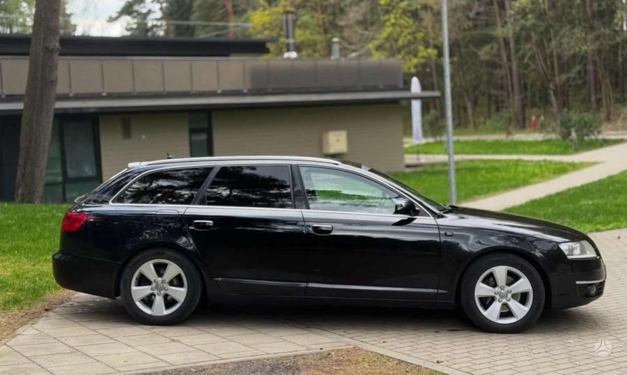Black Audi A6 2008 in Vilnius, with an engine capacity of 2.00 L and mileage of 299 thousand km for 2000 €, photo 5 on AUTOMOTO.COM.LV