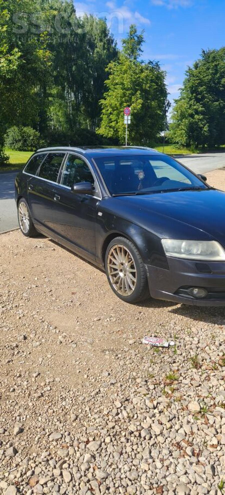 Black Audi A6 2008 in Riga, with an engine capacity of 3.00 L and mileage of 349 thousand km for 2600 €, photo 4 on AUTOMOTO.COM.LV