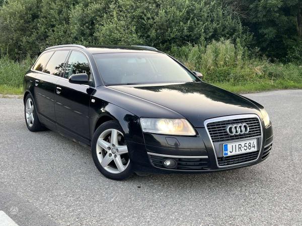 Черный Ауди А6 2008 в Ширвинтос, объемом двигателя 2.70 л и пробегом 370 тыс. км за 1750 €, фото 1 на AUTOMOTO.COM.LV