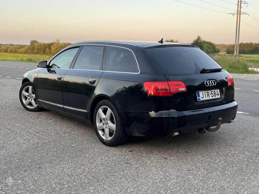 Черный Ауди А6 2008 в Ширвинтос, объемом двигателя 2.70 л и пробегом 370 тыс. км за 1750 €, фото 4 на AUTOMOTO.COM.LV