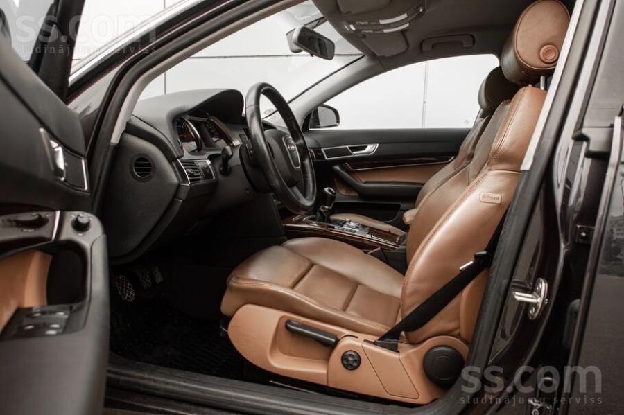 Черный Ауди А6 2008 в Рига, объемом двигателя 3.00 л и пробегом 382 тыс. км за 3490 €, фото 9 на AUTOMOTO.COM.LV