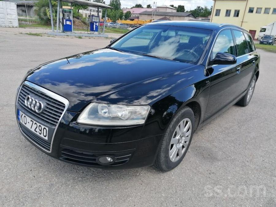 Черный Ауди А6 2008 в Балви, объемом двигателя 2.00 л и пробегом 365 тыс. км за 3450 €, фото 1 на AUTOMOTO.COM.LV