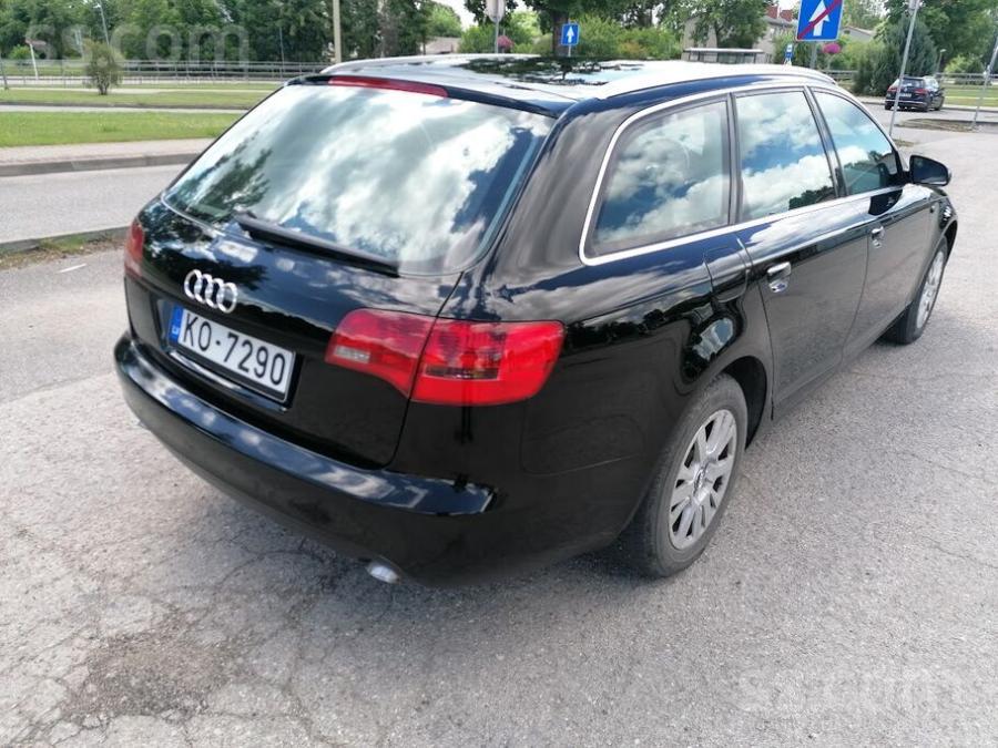 Черный Ауди А6 2008 в Балви, объемом двигателя 2.00 л и пробегом 365 тыс. км за 3450 €, фото 6 на AUTOMOTO.COM.LV