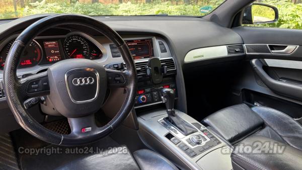 Melns Audi A6 2008 Narva, ar dzinēja tilpumu 3.00 L un nobraukumu 365 tūkst. km par 6900 €, foto 8 vietnē AUTOMOTO.COM.LV